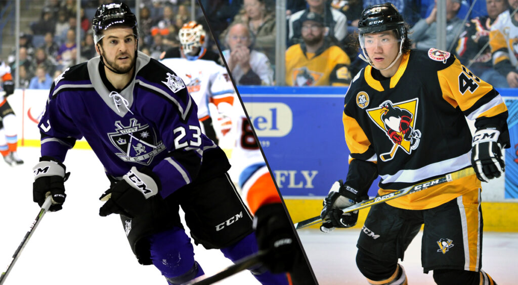 PENGUINS SIGN FORWARDS JAMIE DEVANE & YUSHIROH HIRANO