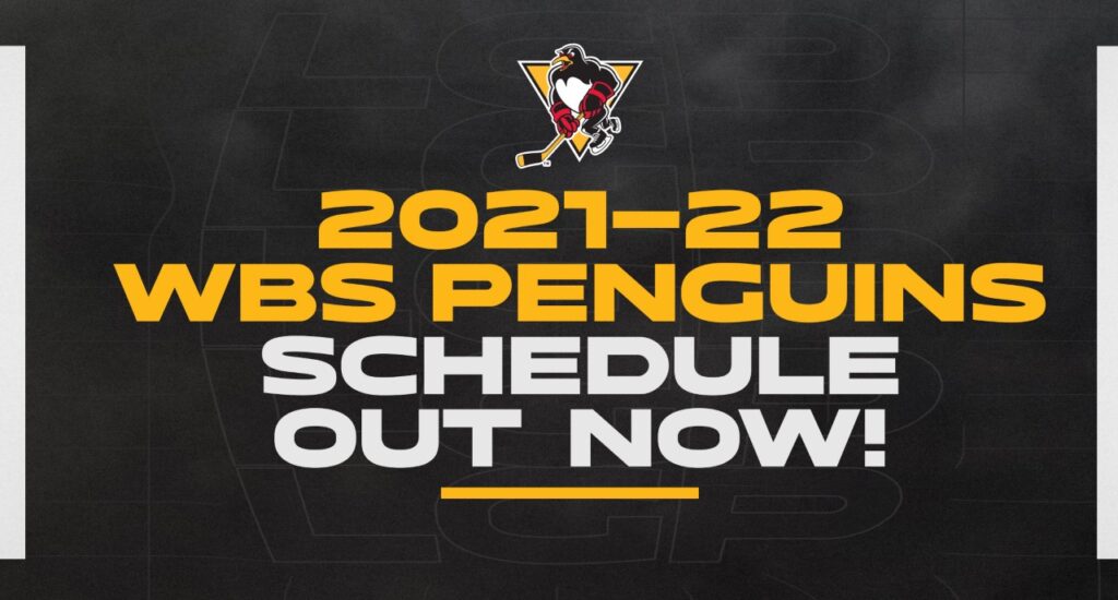 Wilkes-Barre/Scranton Announces 2021-22 Schedule | WBS Penguins