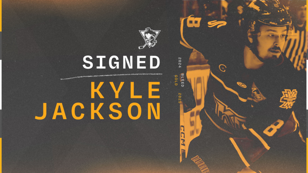 PENGUINS SIGN FORWARD KYLE JACKSON | WBS Penguins