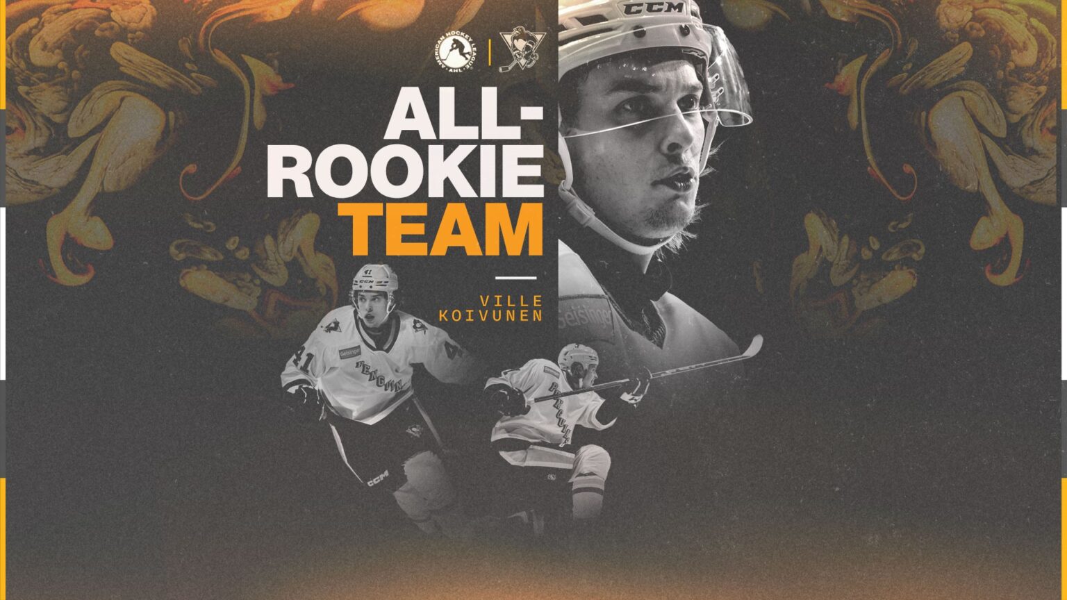 VILLE KOIVUNEN NAMED TO AHL ALL-ROOKIE TEAM | WBS Penguins