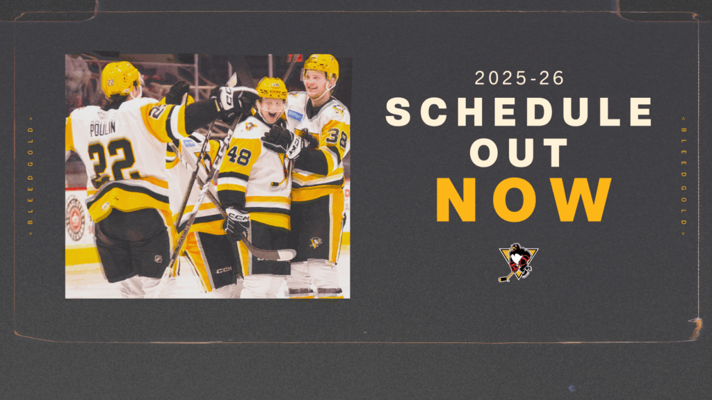 2025-26 Schedule | WBS Penguins