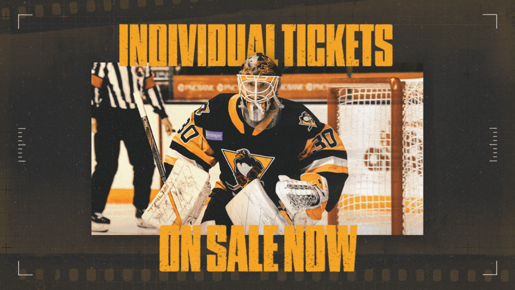 PENGUINS INDIVIDUAL GAME TICKETS ON SALE NOW | WBS Penguins
