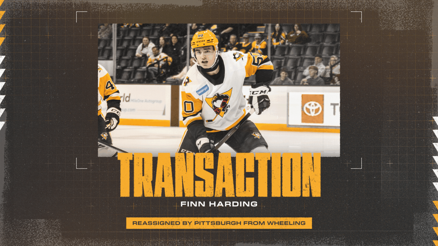 FINN HARDING REASSIGNED TO PENGUINS | WBS Penguins