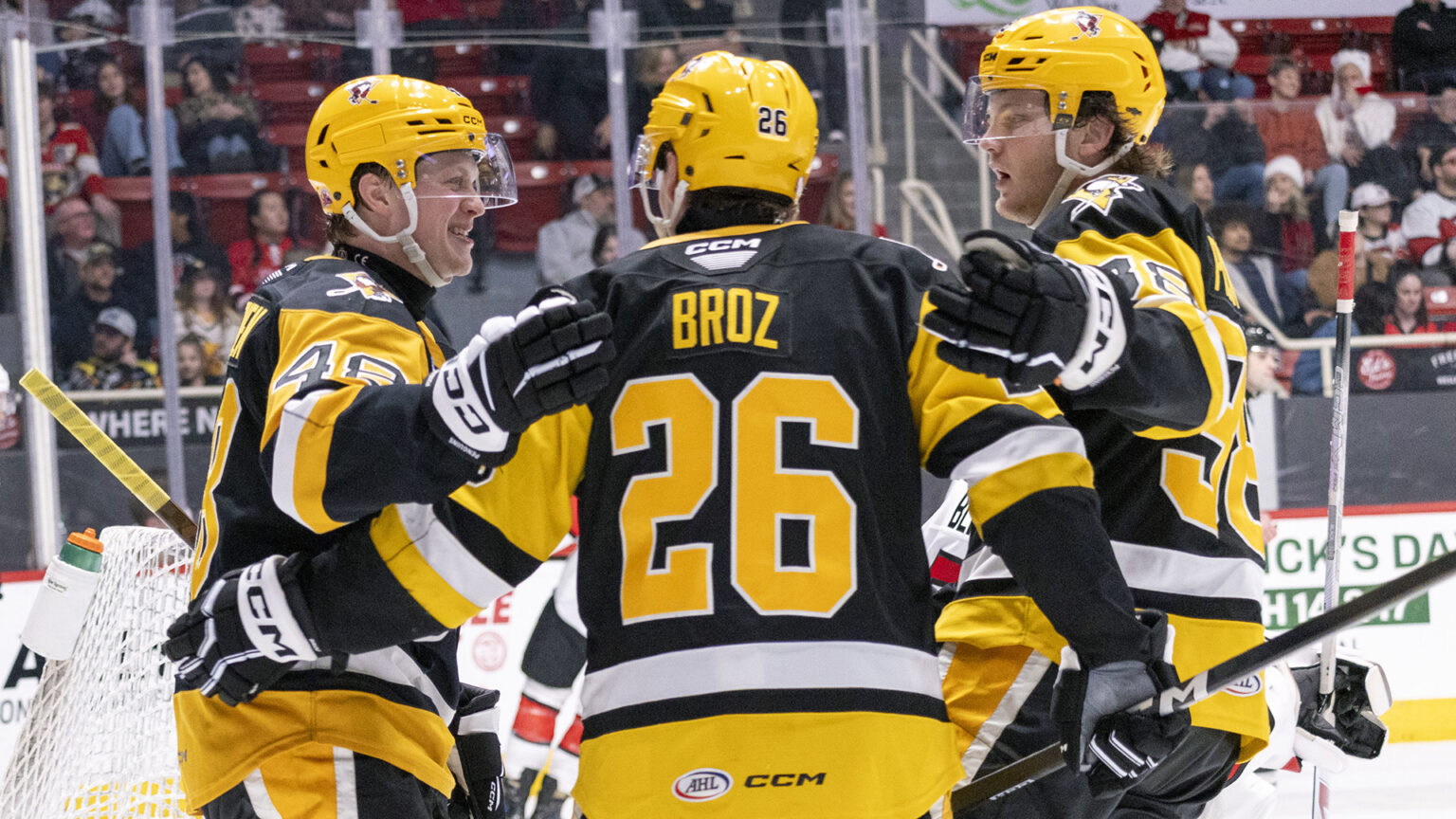BROZ'S FOUR POINTS FUEL PENGUINS' 5-1 WIN | WBS Penguins