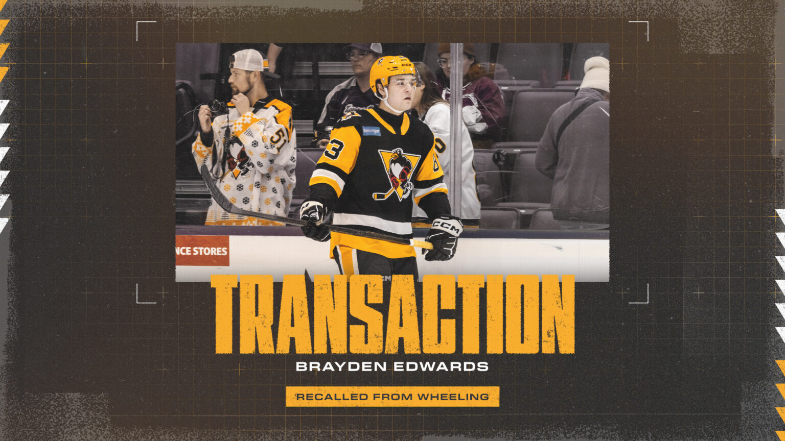 BRAYDEN EDWARDS RECALLED BY PENGUINS | WBS Penguins