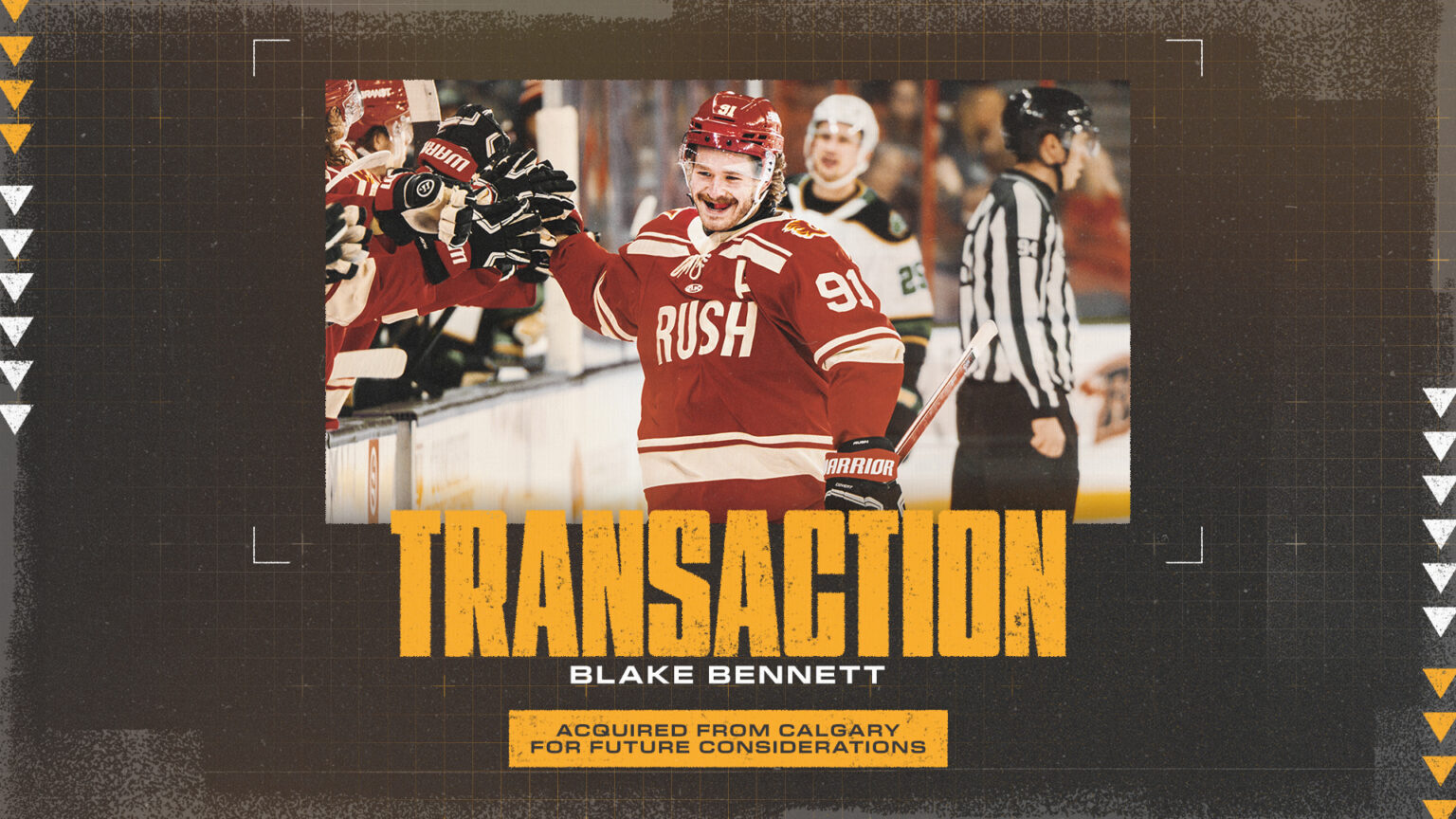 PENGUINS ACQUIRE BLAKE BENNETT FROM CALGARY | WBS Penguins
